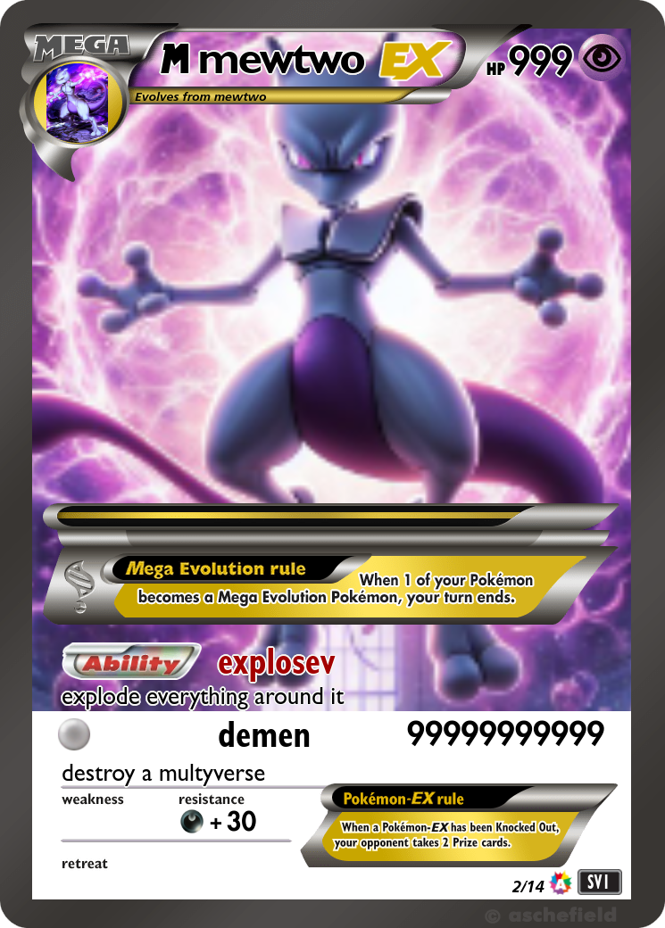 mewtwo - bjm126771 | Pokécardmaker.net