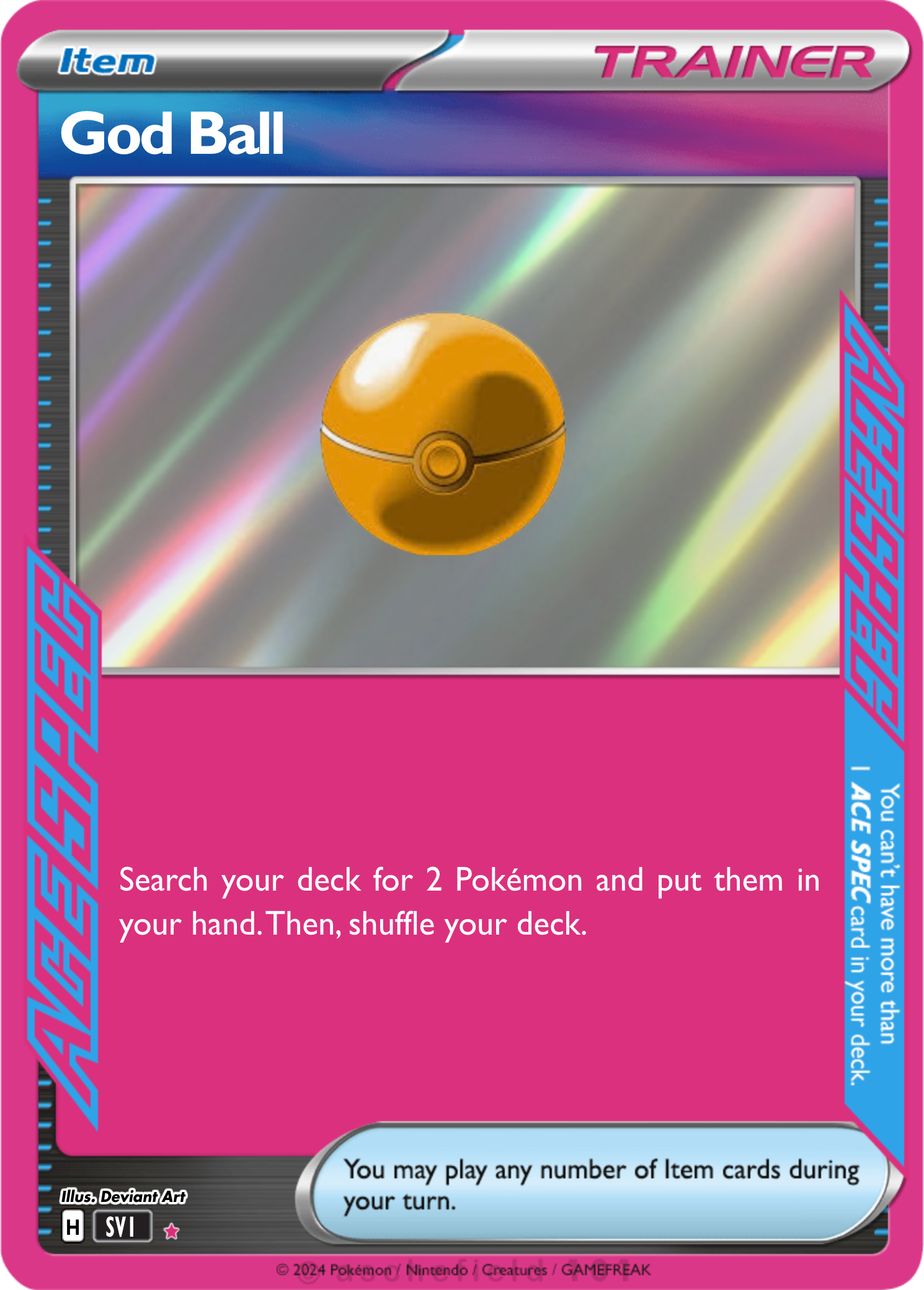 God Ball - bk3pokemon | Pokécardmaker.net