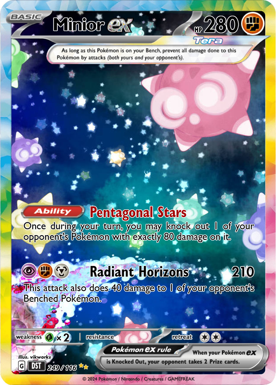 Minior - blintxy | Pokécardmaker.net