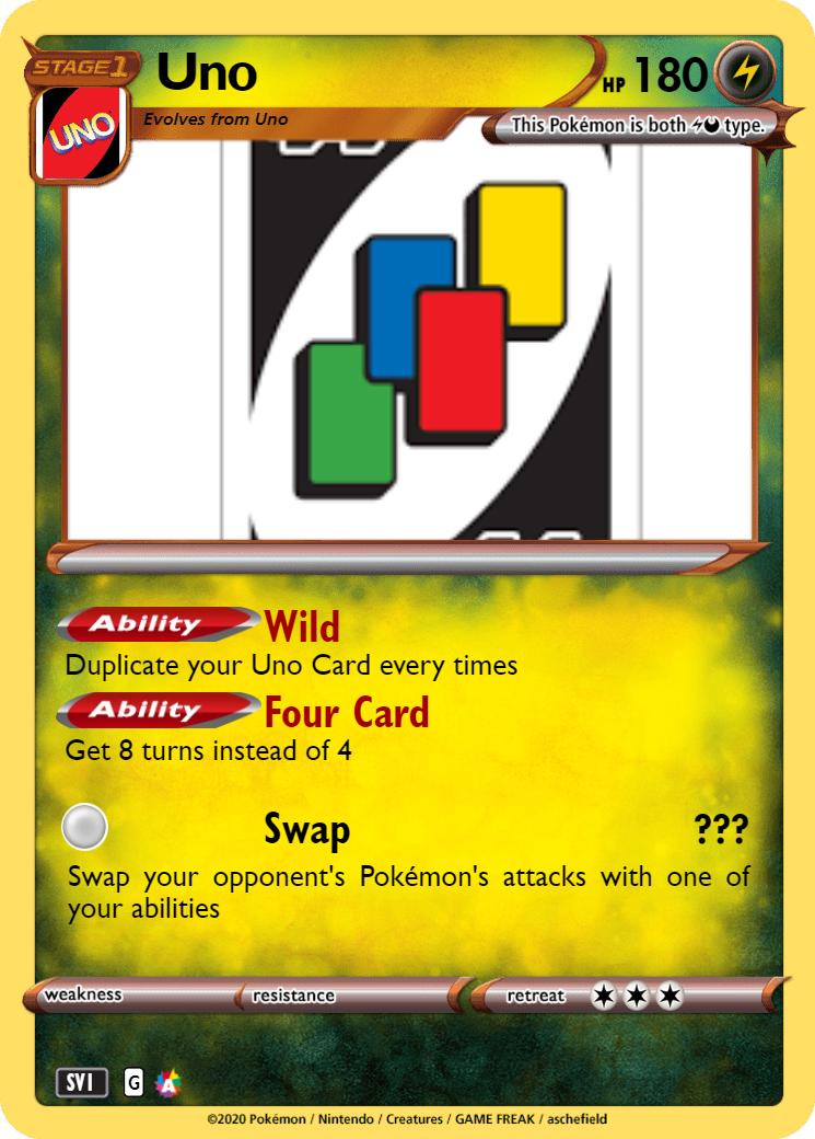 Uno - bnsjhhh | Pokécardmaker.net
