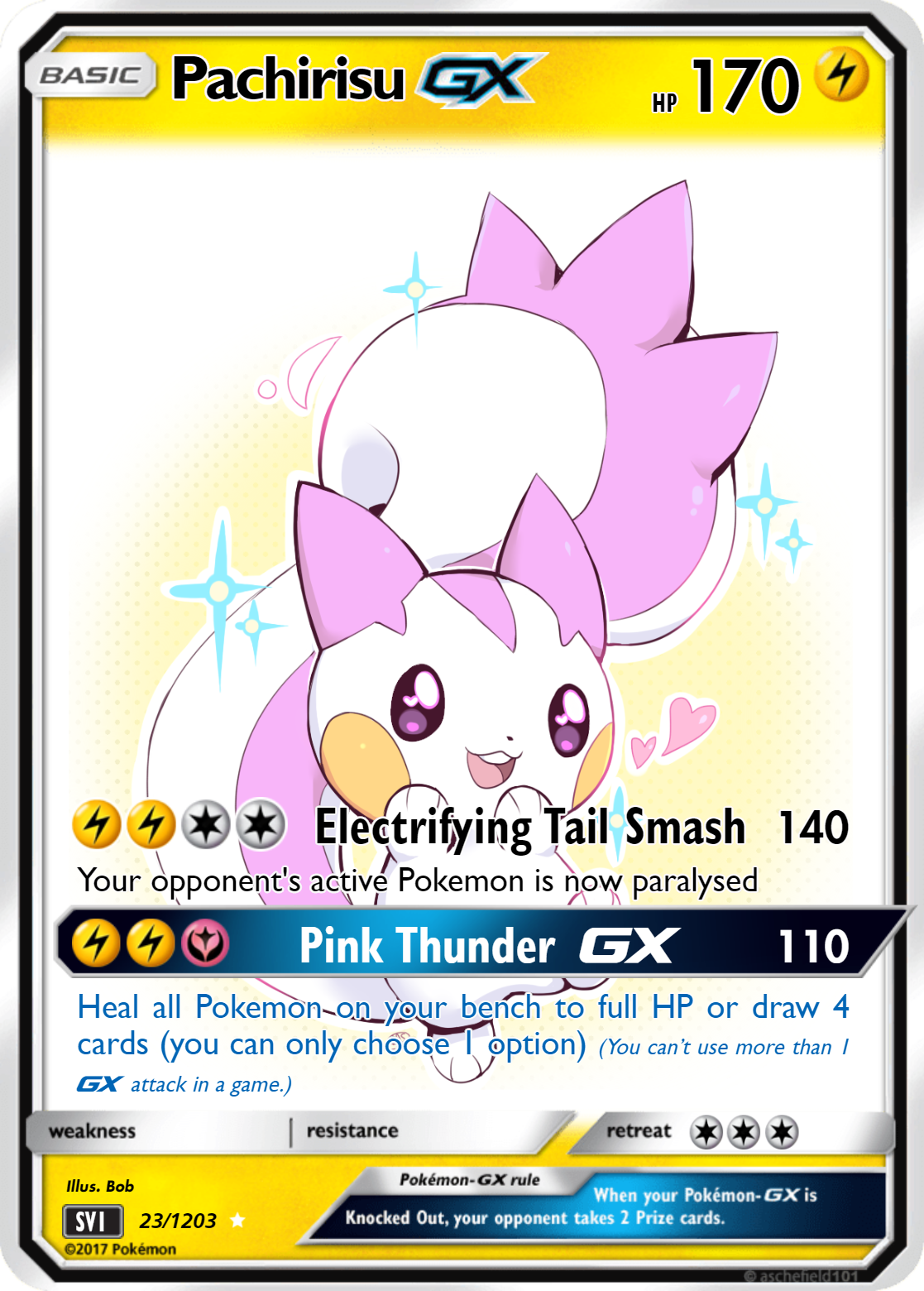 Pachirisu - bobmakingpokecards | Pokécardmaker.net