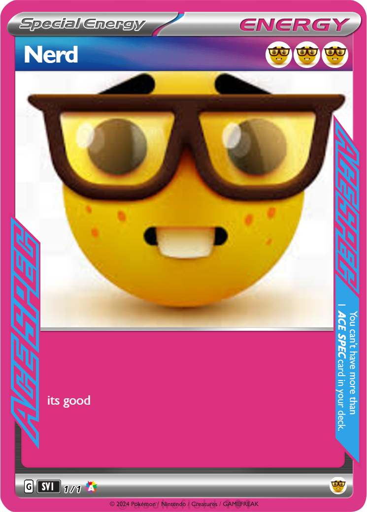 Nerd - bobsmithjunior | Pokécardmaker.net