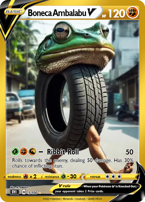 Boneca Ambalabu - brainrottcg | Pokécardmaker.net