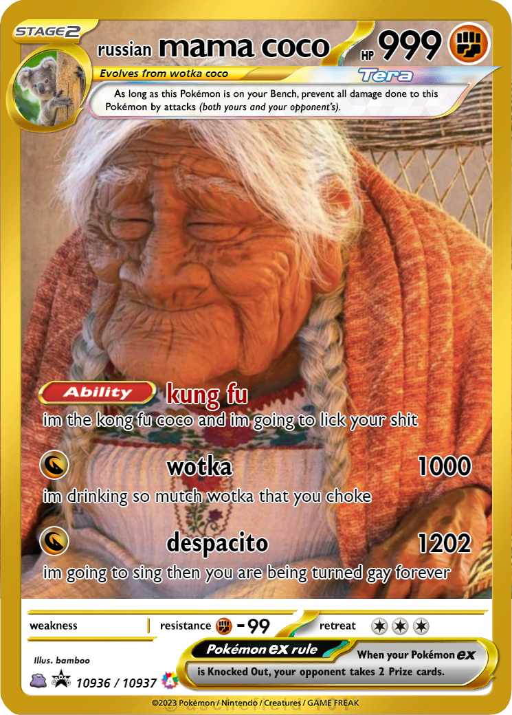 mama coco - brawler2000 | Pokécardmaker.net