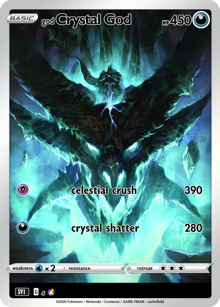 Crystal God - brody81015 | Pokécardmaker.net