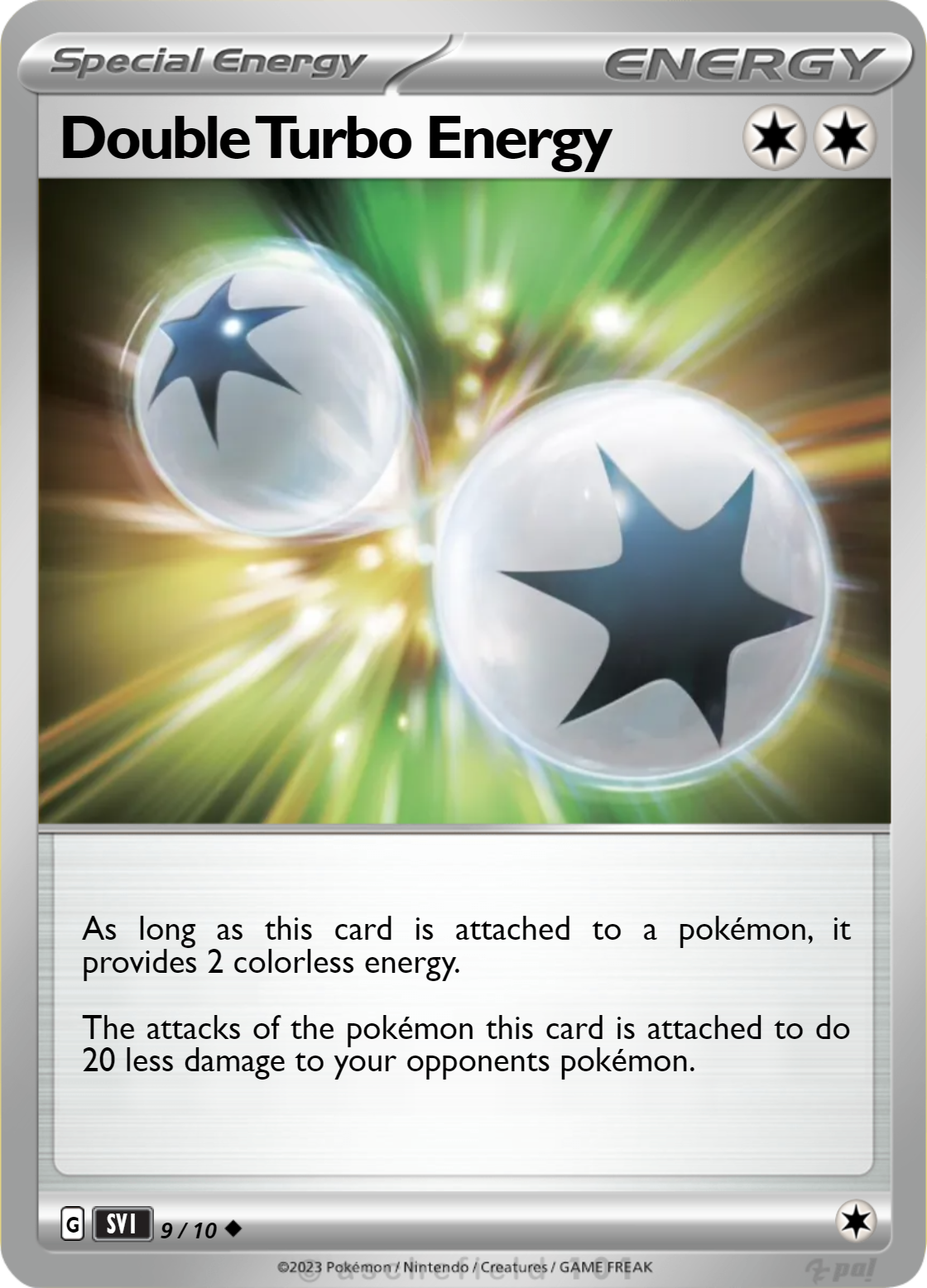 Double Turbo Energy - broherron420 | Pokécardmaker.net