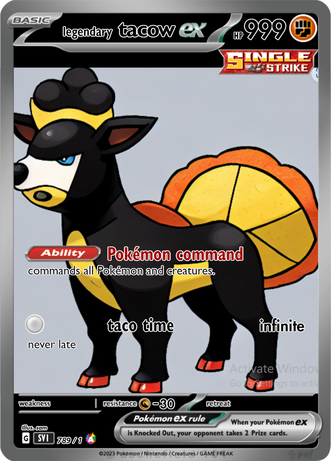 tacow - butterz | Pokécardmaker.net