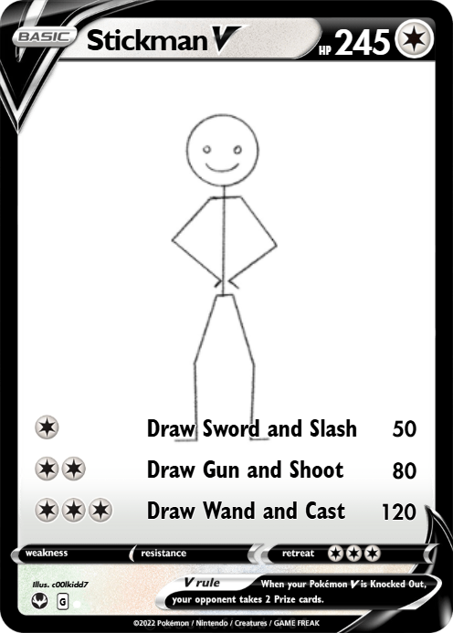Stickman - c00lkidd7 | Pokécardmaker.net