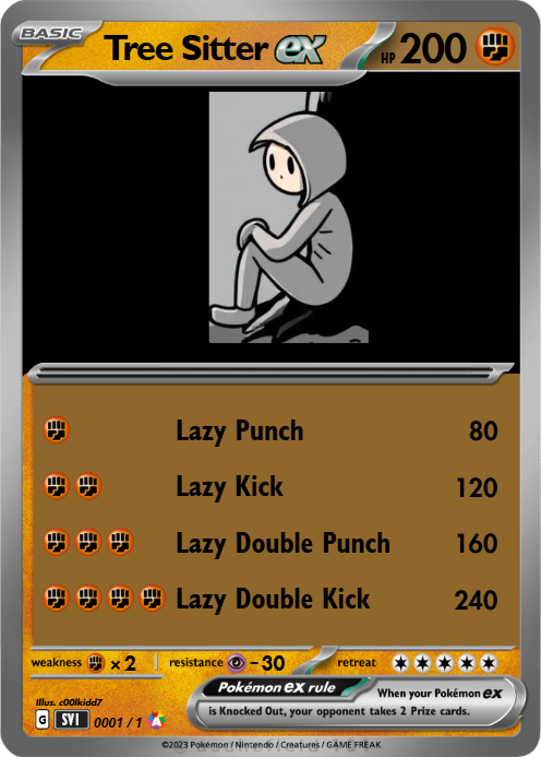 Tree Sitter - c00lkidd7 | Pokécardmaker.net