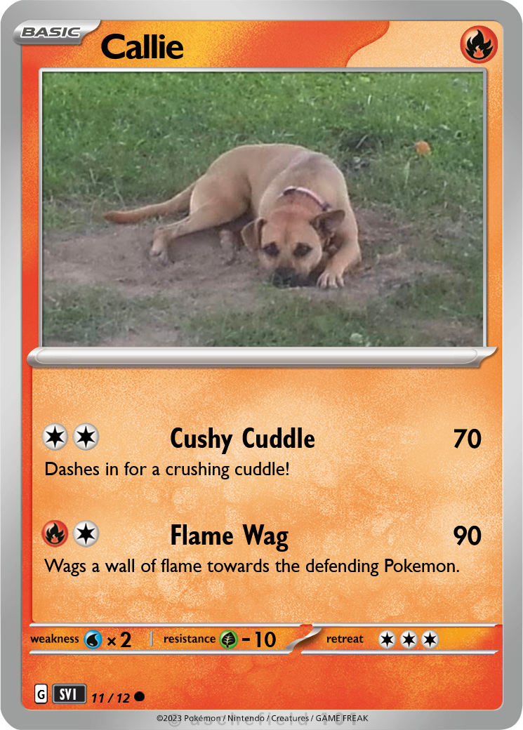 Callie - cangerman22 | Pokécardmaker.net