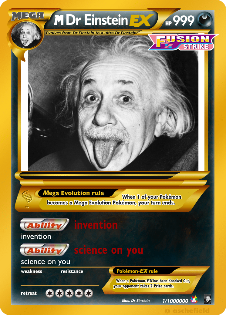 Dr Einstein - car | Pokécardmaker.net