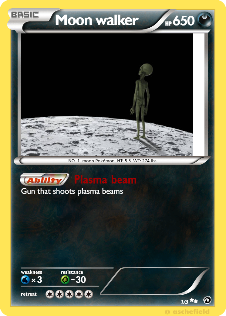 Moon walker - cardmaker9000 | Pokécardmaker.net