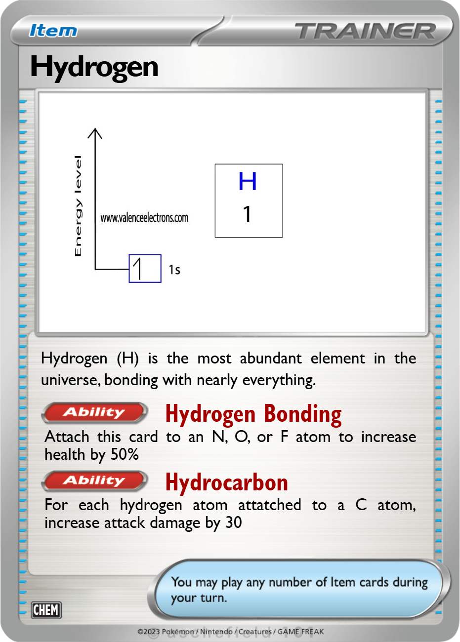 Hydrogen - catters | Pokécardmaker.net