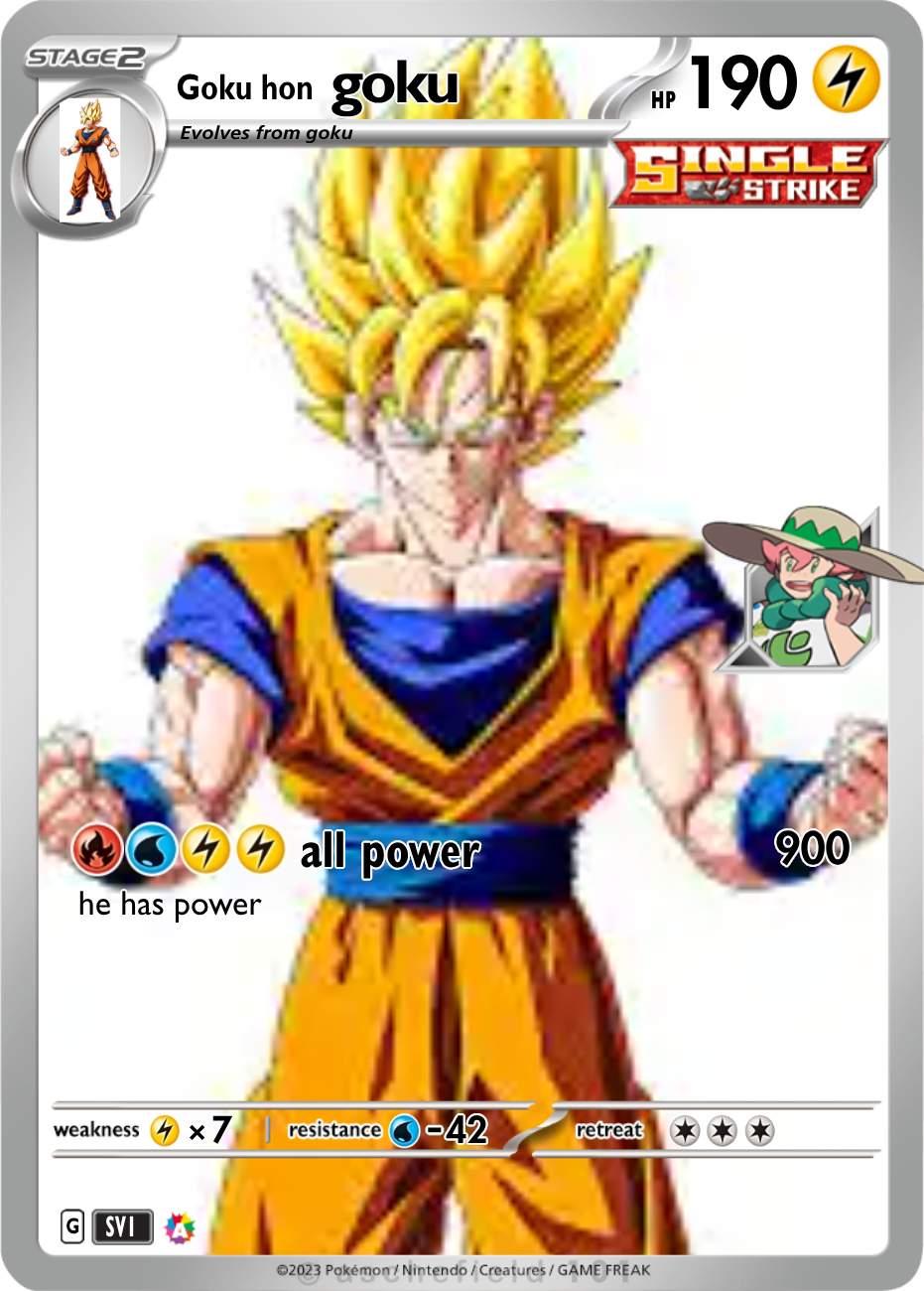 goku - ccchristianjjr | Pokécardmaker.net