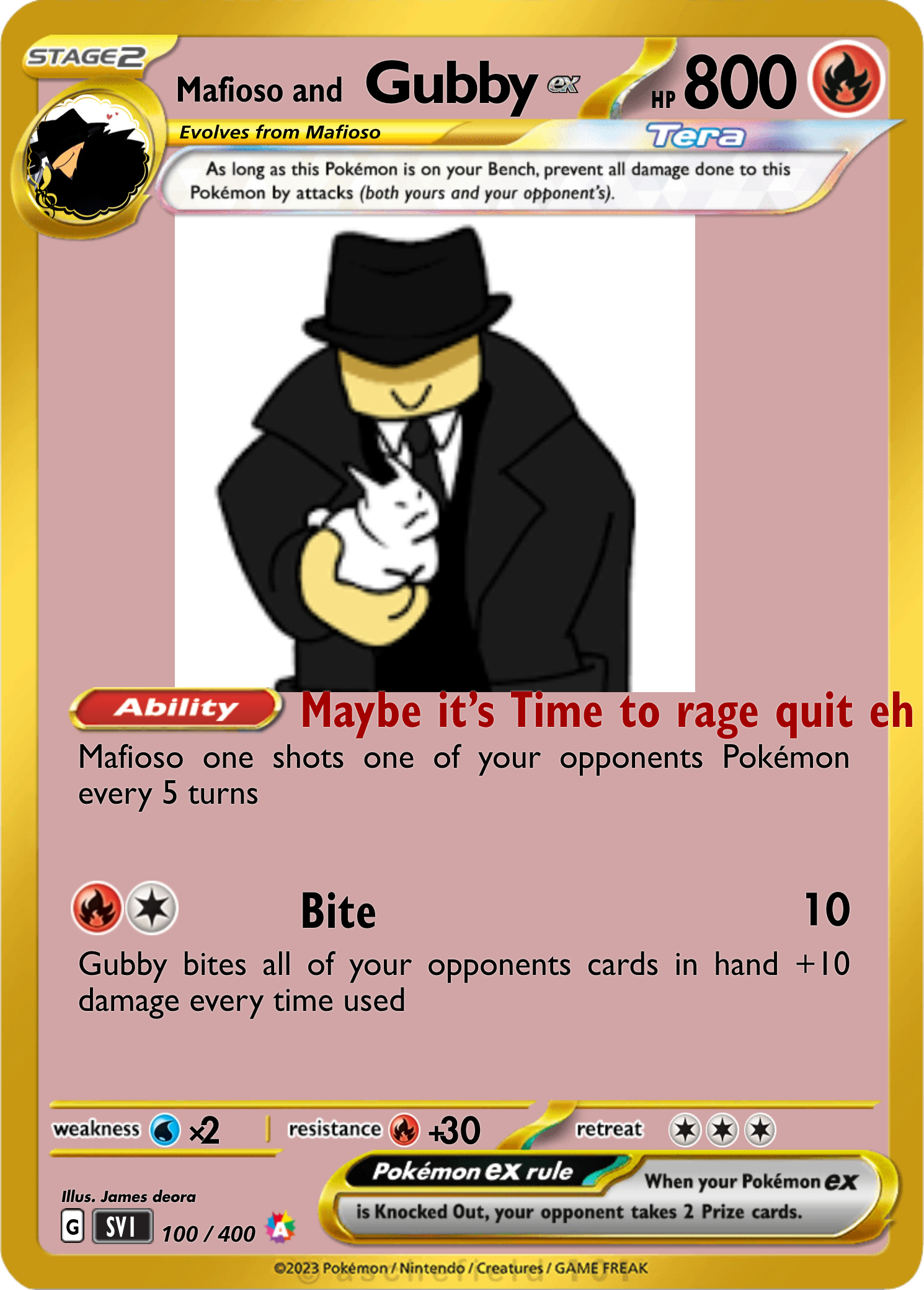 Gubby - chance_the_gambler | Pokécardmaker.net