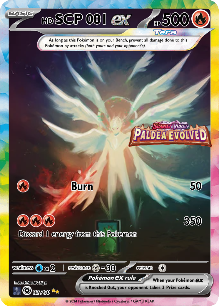 SCP 001 - chickennugget2252 | Pokécardmaker.net