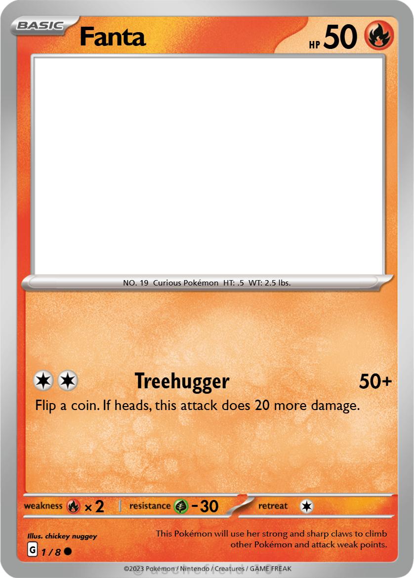 Fanta - chickeynuggeyy | Pokécardmaker.net