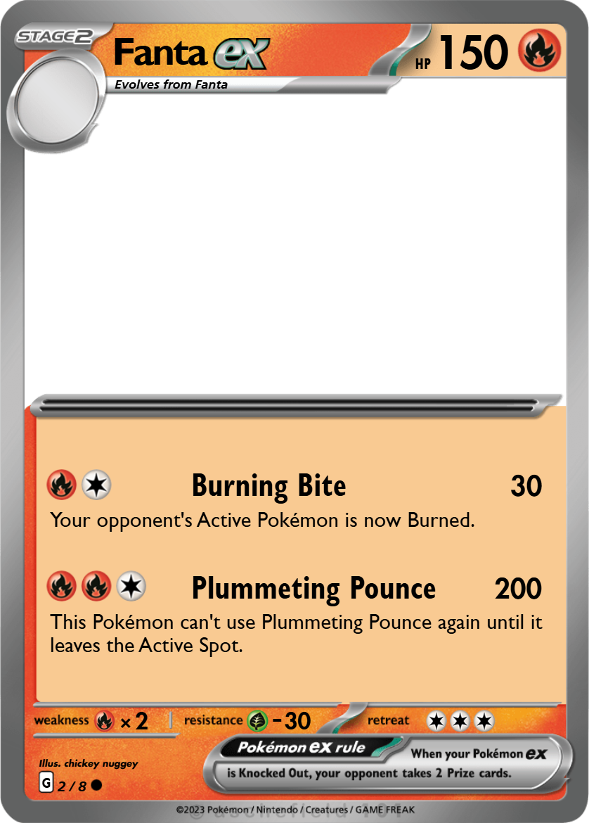 Fanta - chickeynuggeyy | Pokécardmaker.net