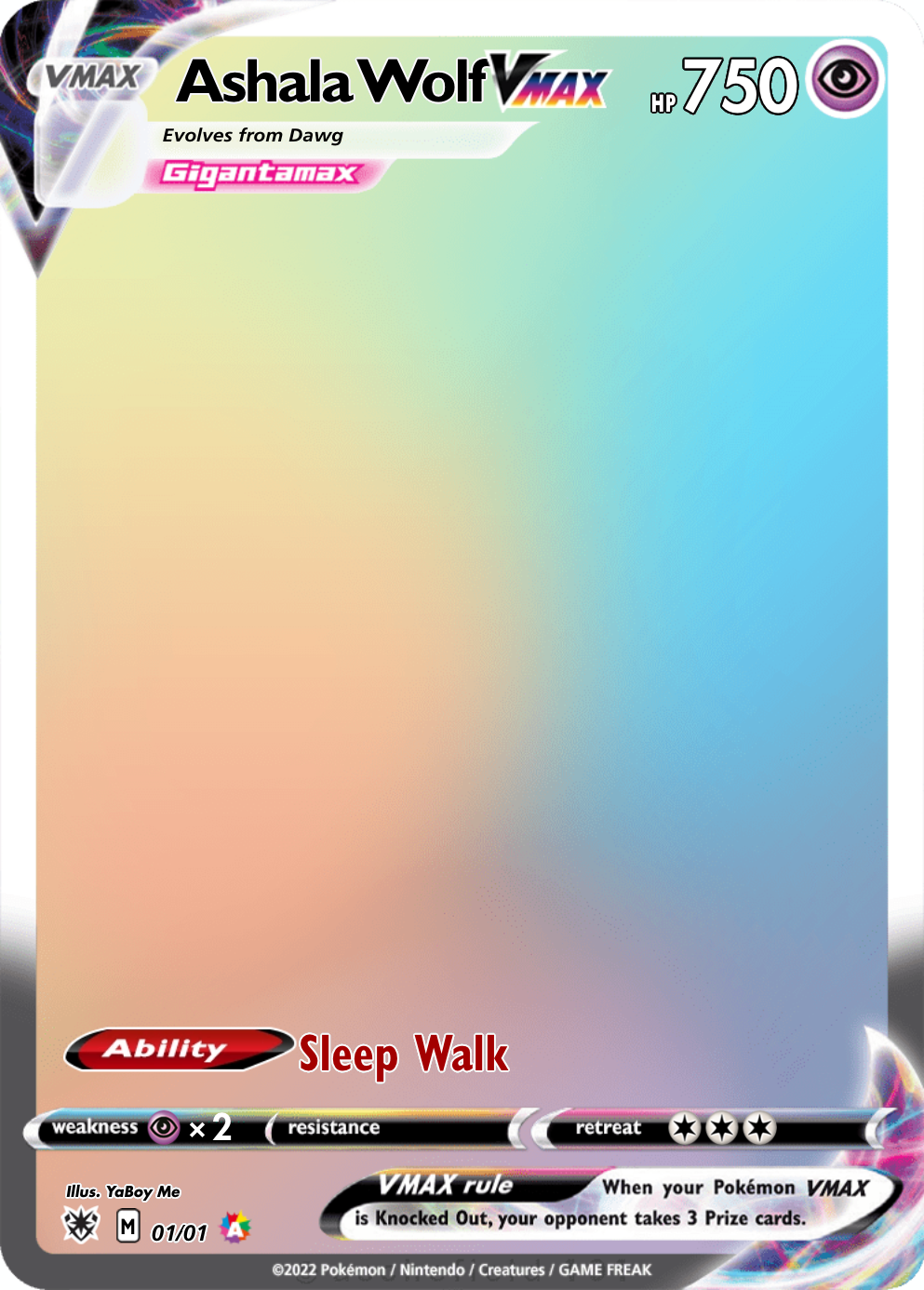 Ashala Wolf - chingching | Pokécardmaker.net