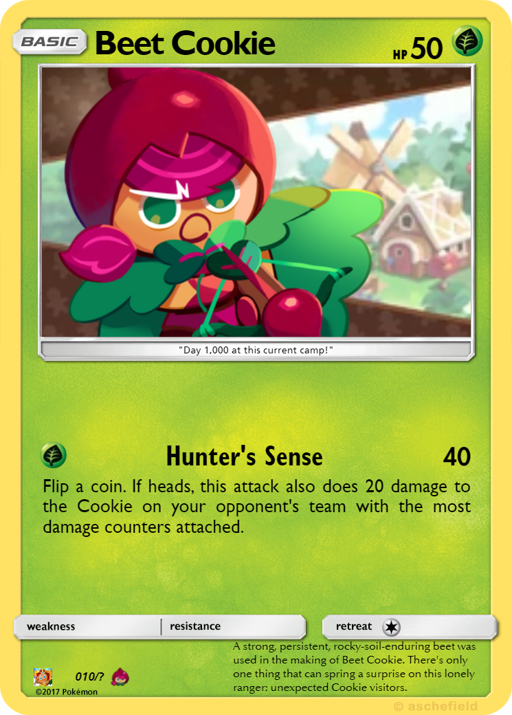 Beet Cookie - chxrry_bom | Pokécardmaker.net