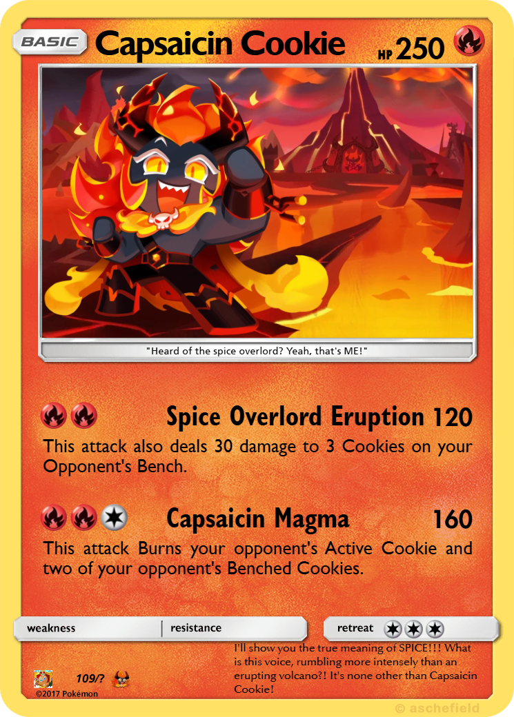 Capsaicin Cookie - chxrry_bom | Pokécardmaker.net