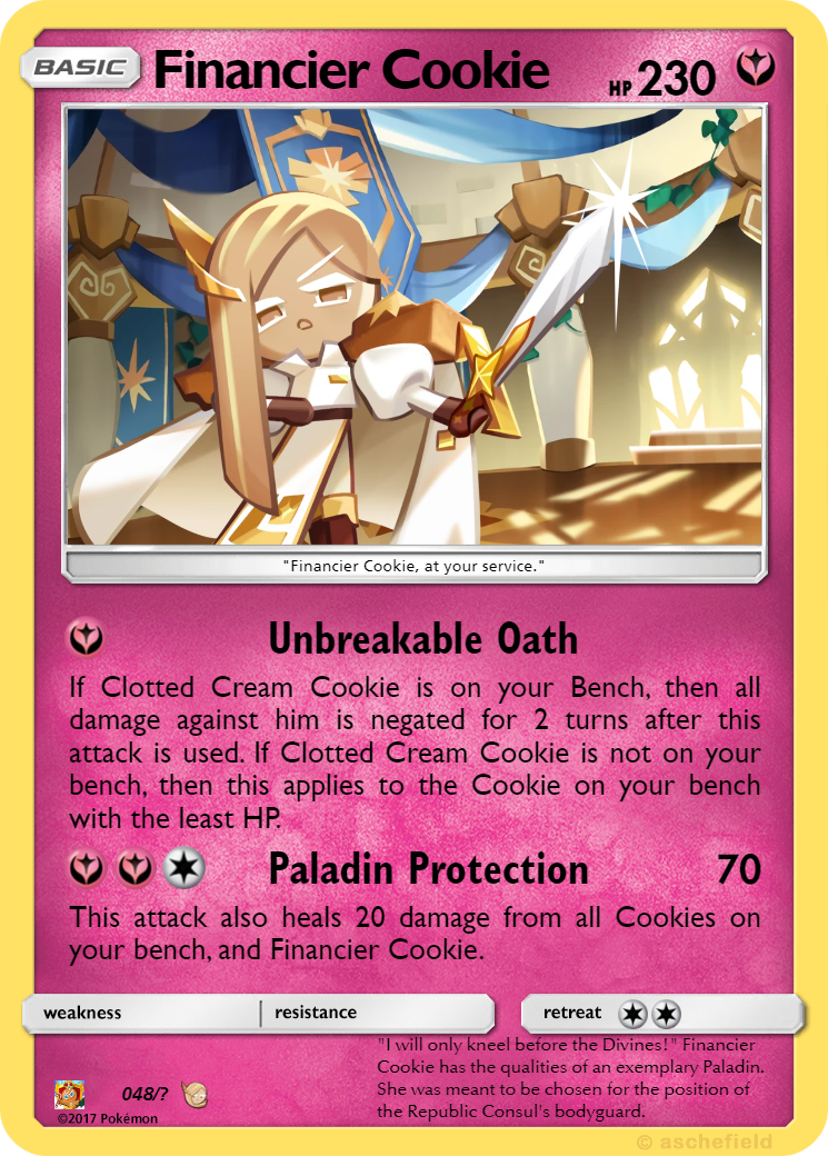 Financier Cookie - chxrry_bom | Pokécardmaker.net