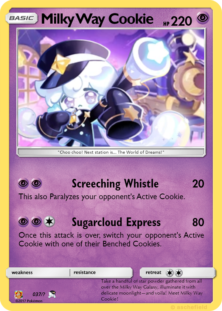 Milky Way Cookie - chxrry_bom | Pokécardmaker.net