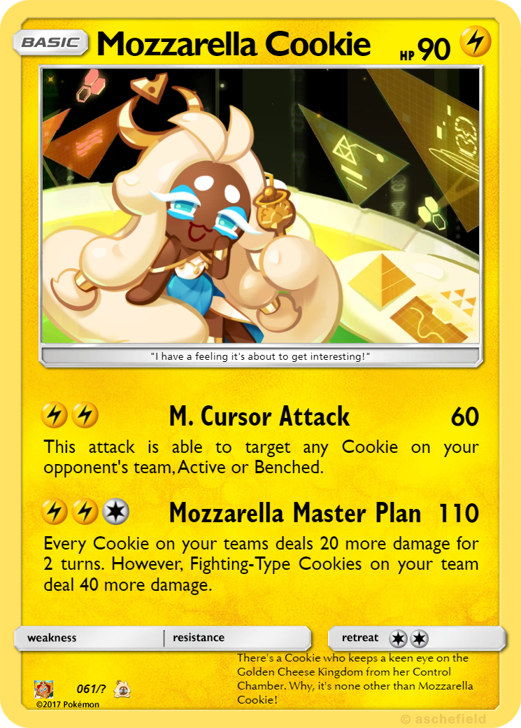 Mozzarella Cookie - chxrry_bom | Pokécardmaker.net