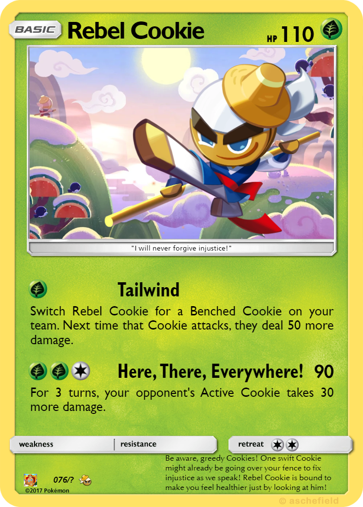 Rebel Cookie - chxrry_bom | Pokécardmaker.net