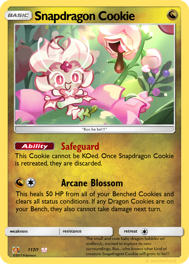 Snapdragon Cookie - chxrry_bom | Pokécardmaker.net