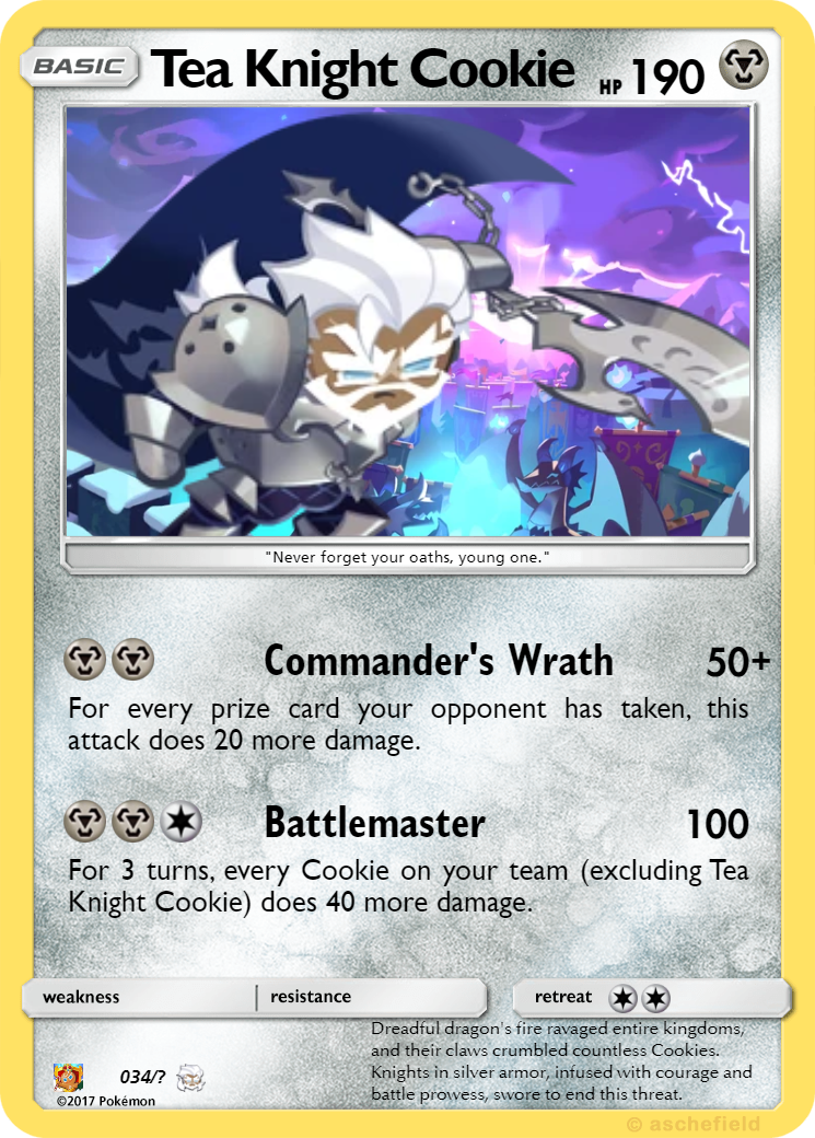 Tea Knight Cookie - chxrry_bom | Pokécardmaker.net