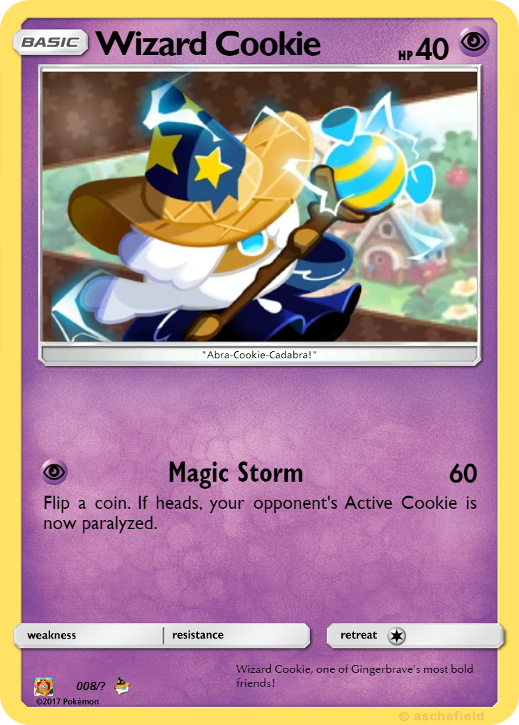 Wizard Cookie - chxrry_bom | Pokécardmaker.net