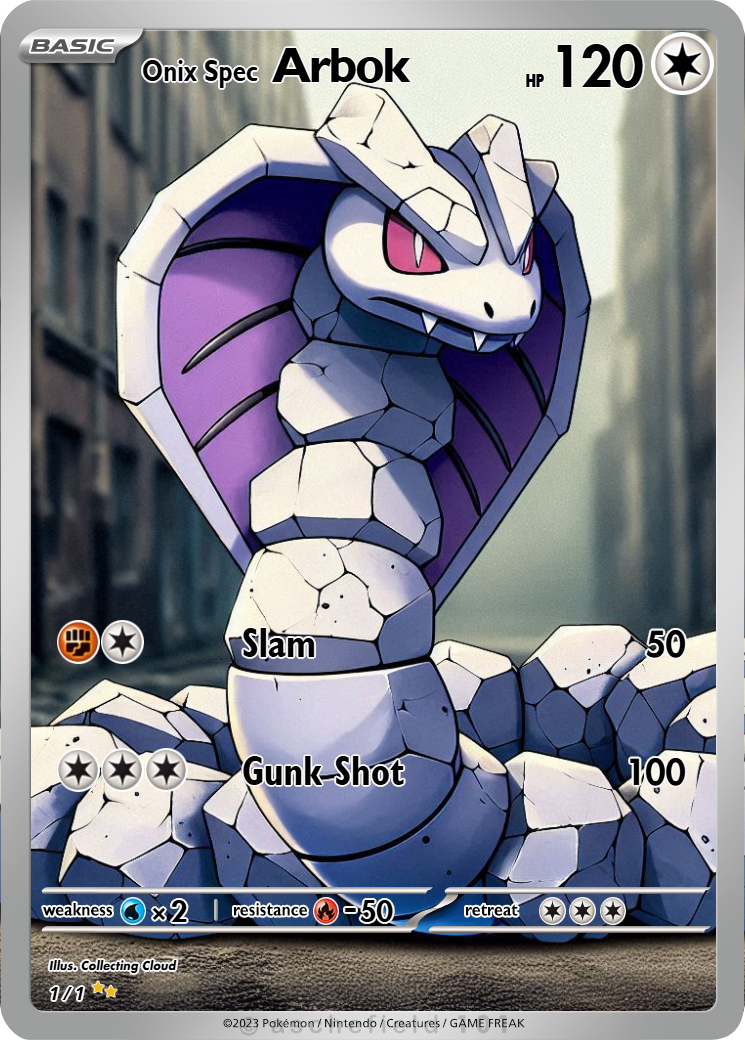 Arbok - collectingcloud | Pokécardmaker.net