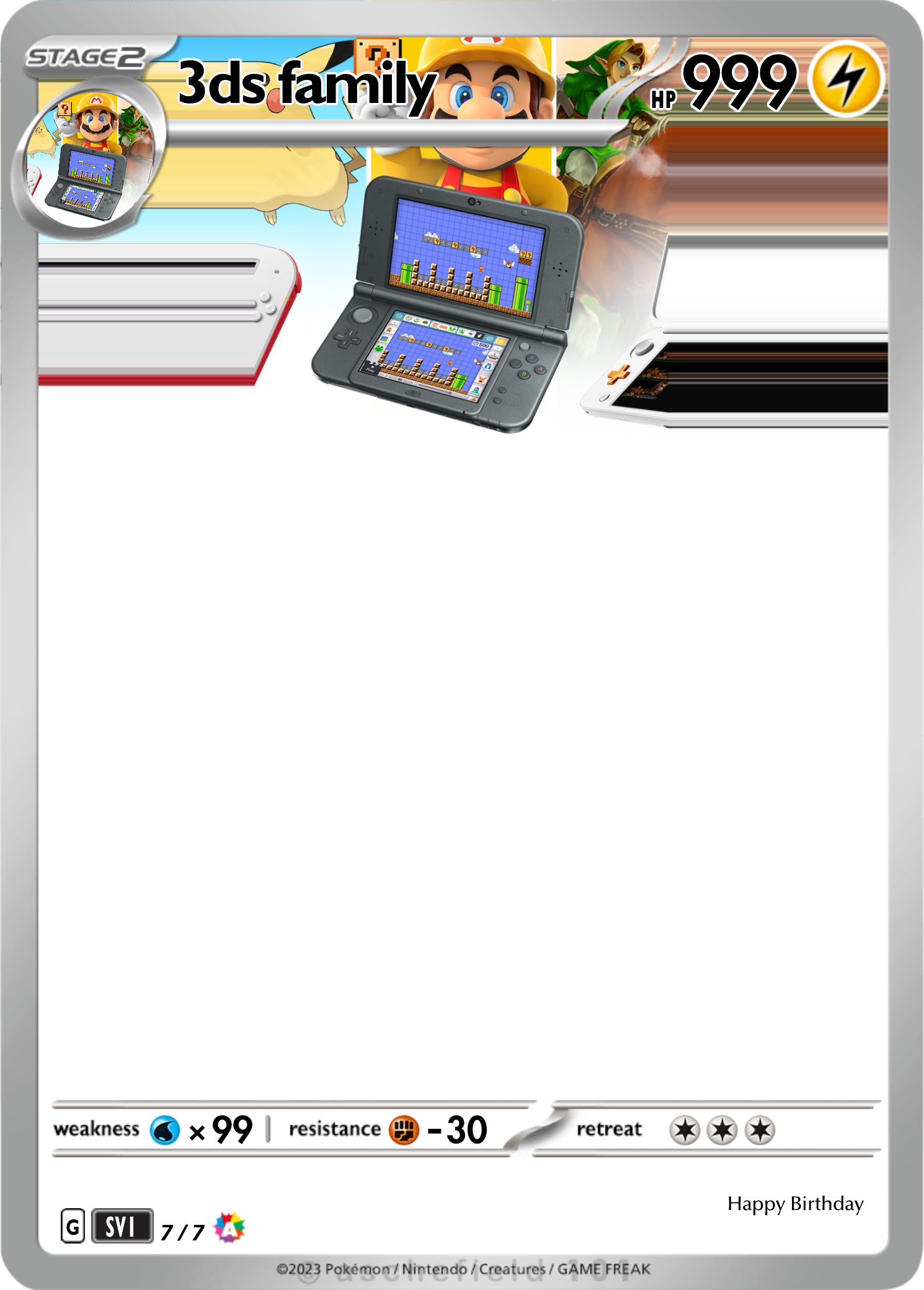 3ds family - conmanx1010 | Pokécardmaker.net