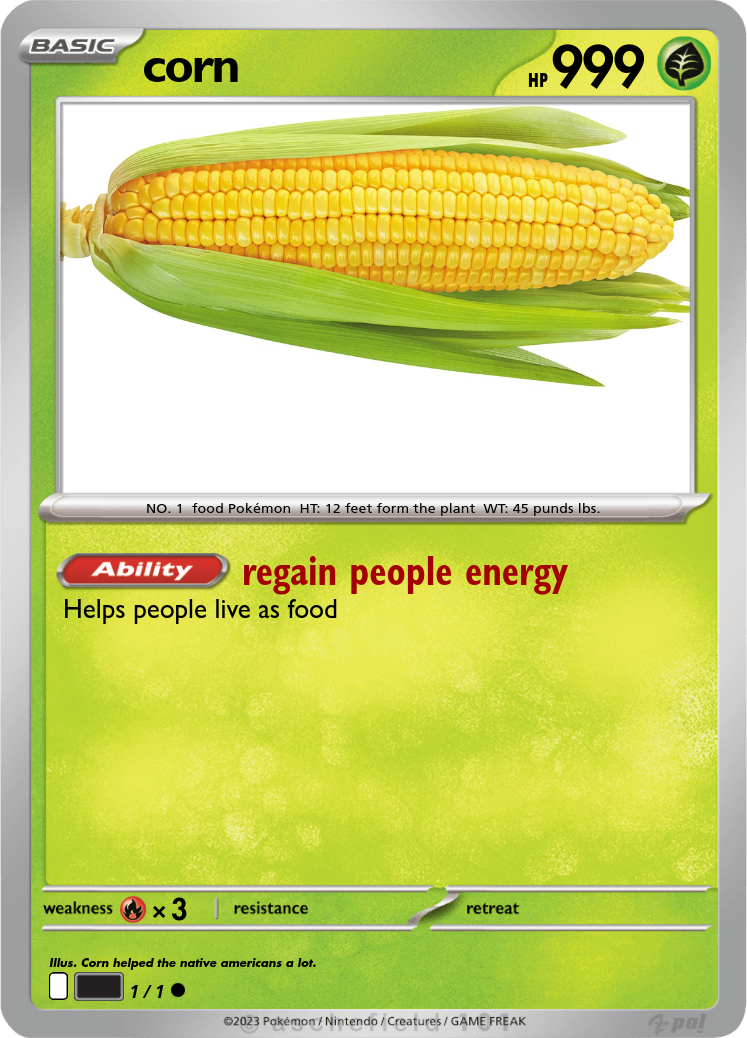 corn - corn | Pokécardmaker.net