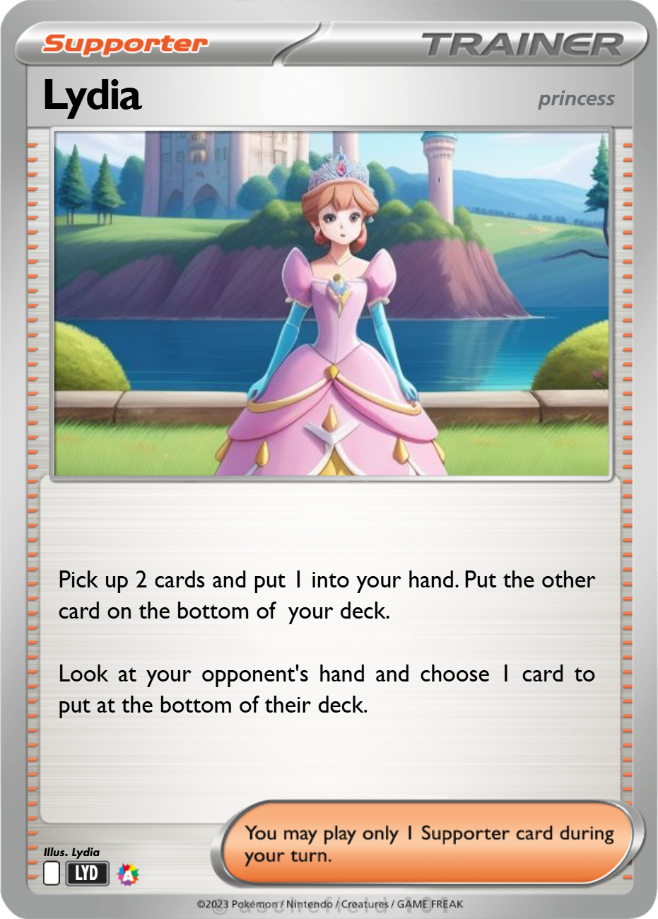 Lydia - cptcitrus | Pokécardmaker.net
