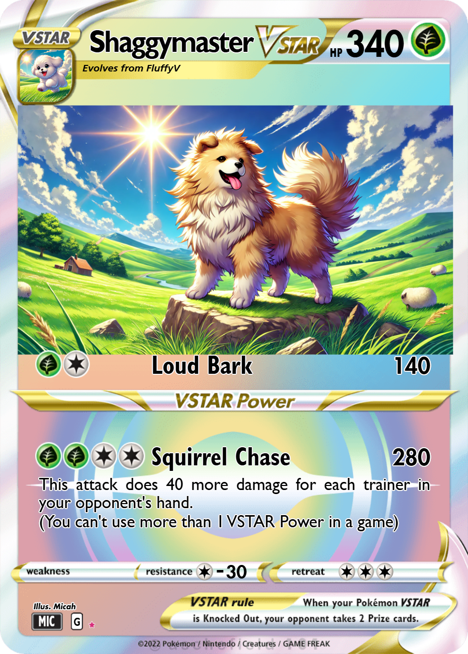 Shaggymaster - cptcitrus | Pokécardmaker.net