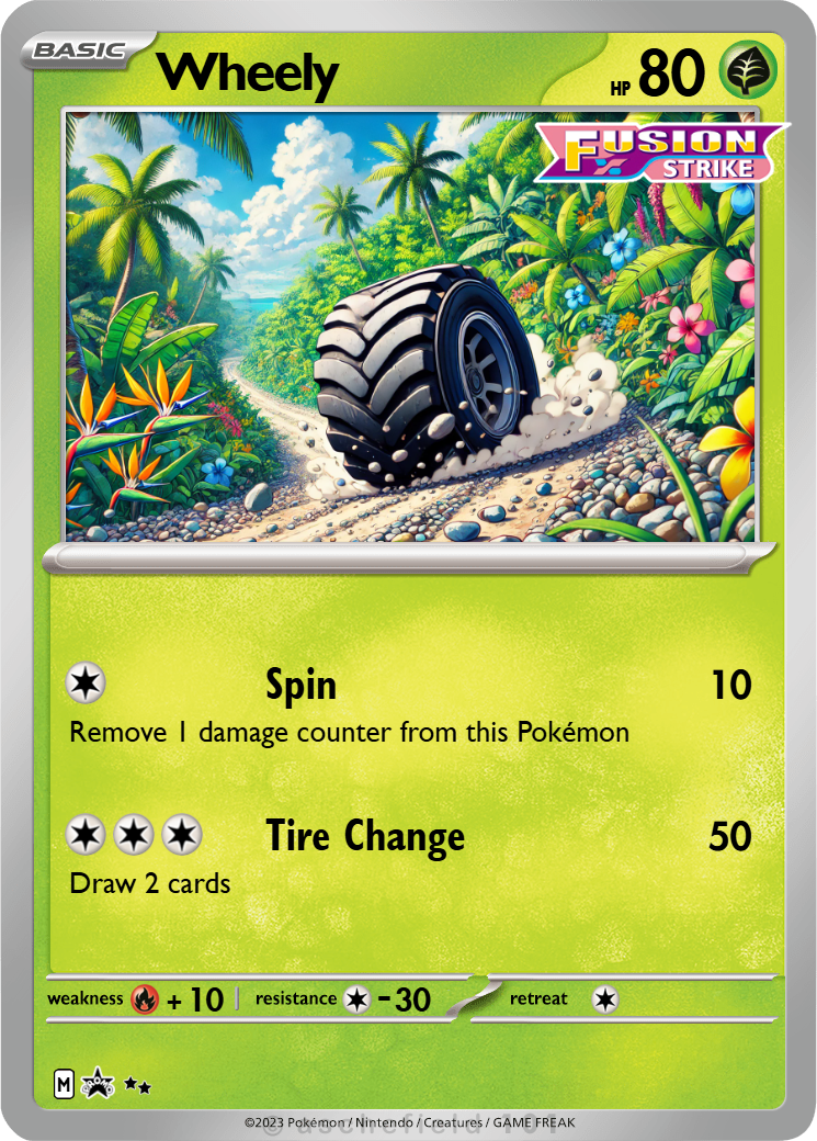 Wheely - cptcitrus | Pokécardmaker.net