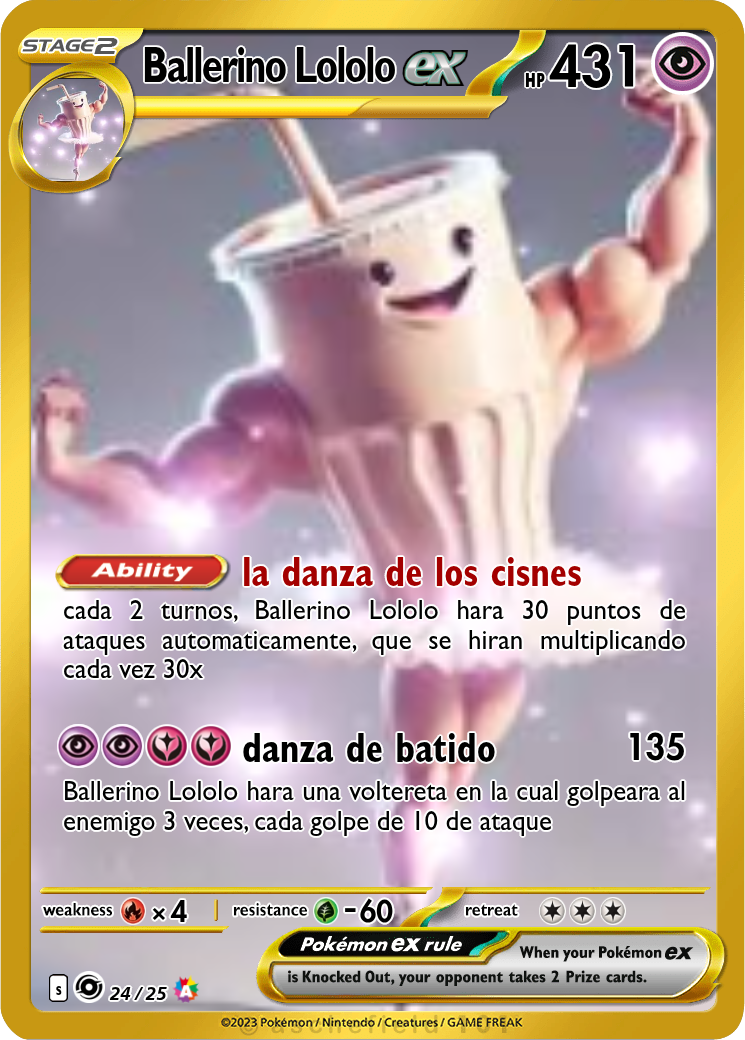 Ballerino Lololo - cr3ador | Pokécardmaker.net