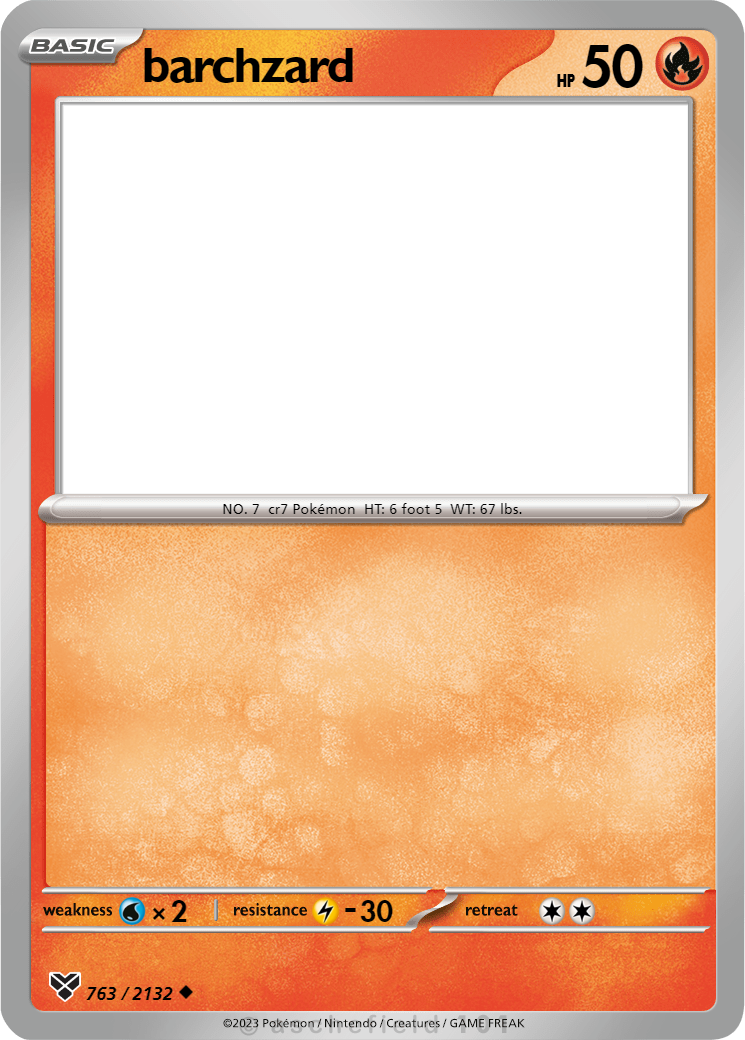 barchzard - cr7_card_maker | Pokécardmaker.net