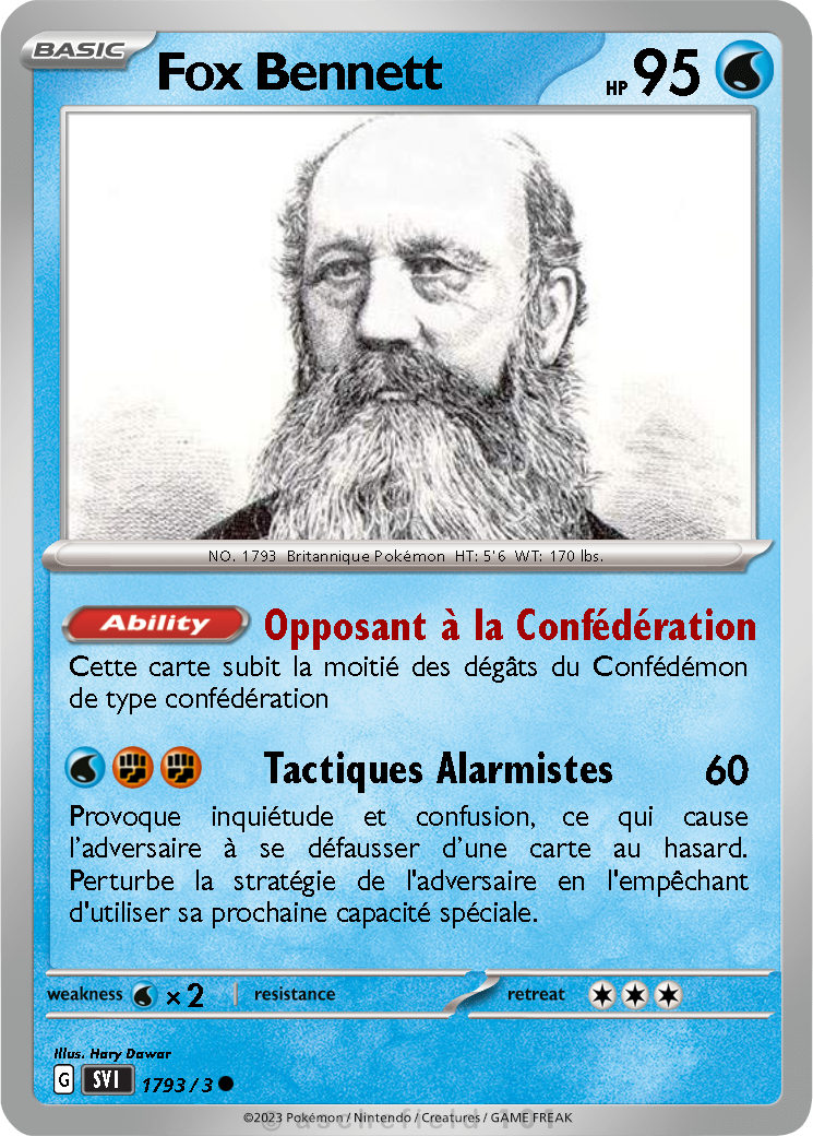 Fox Bennett - da1 | Pokécardmaker.net