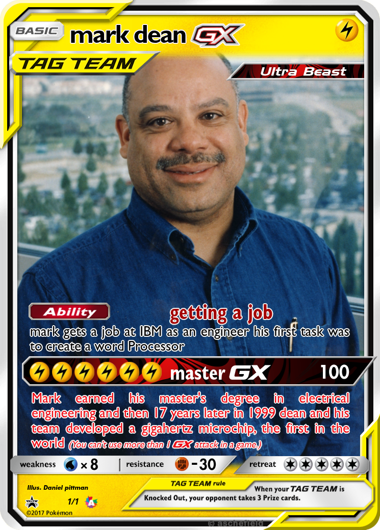 mark dean - dandoesalotofstuff | Pokécardmaker.net