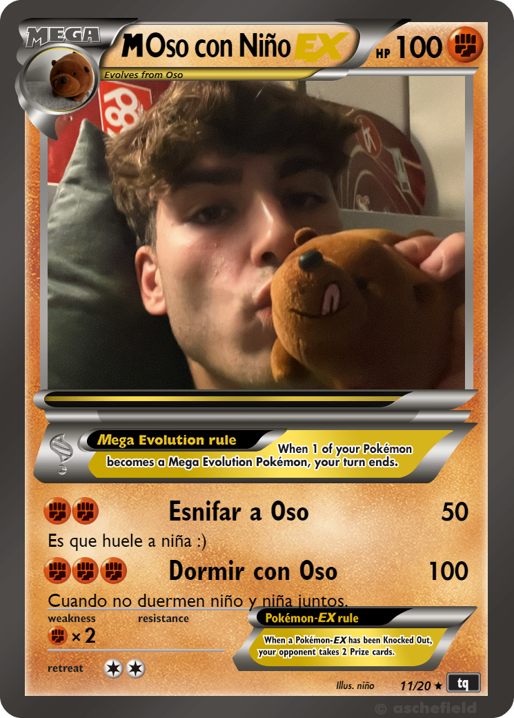 Oso con Niño - danidobleg | Pokécardmaker.net
