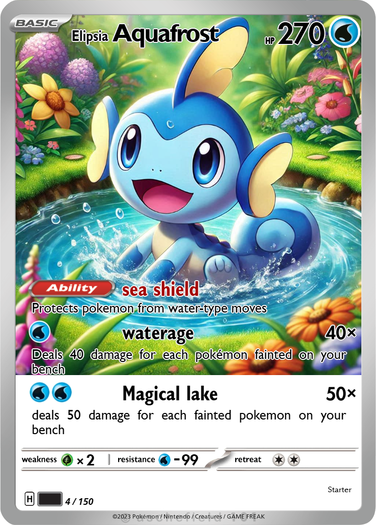 Aquafrost - darkpuppyznation | Pokécardmaker.net