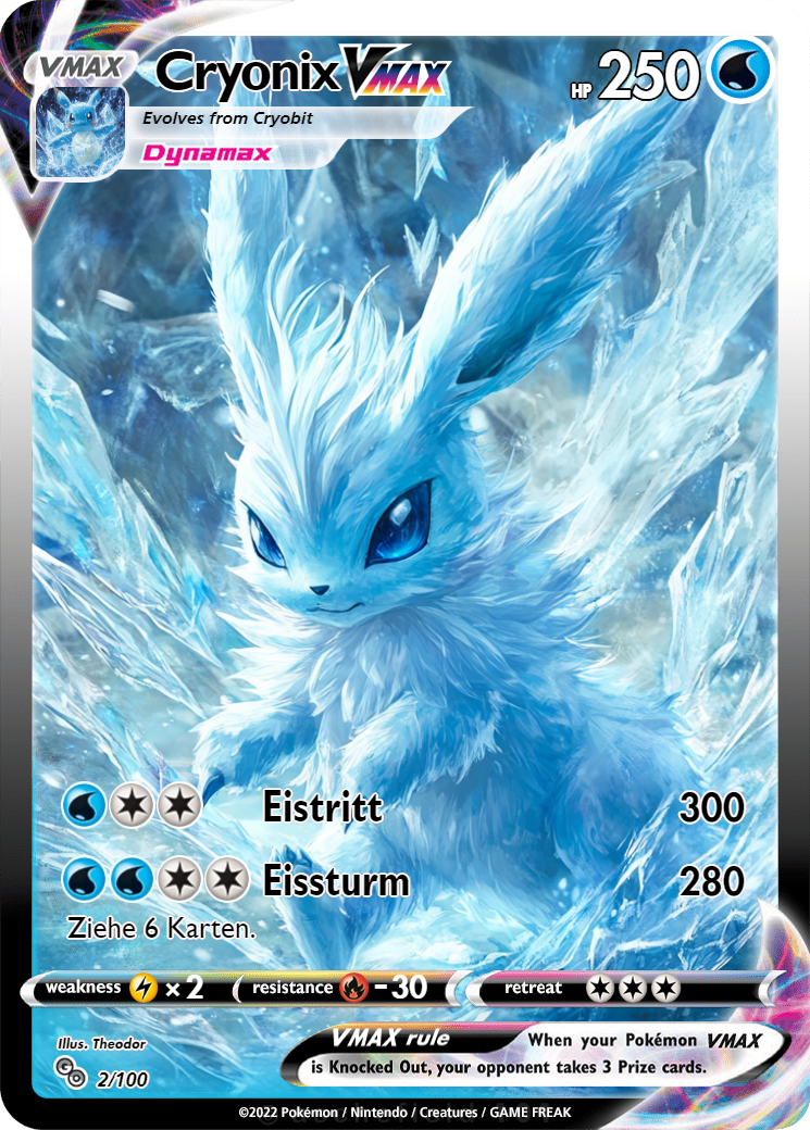 Cryonix - dasverruecktepokemon | Pokécardmaker.net