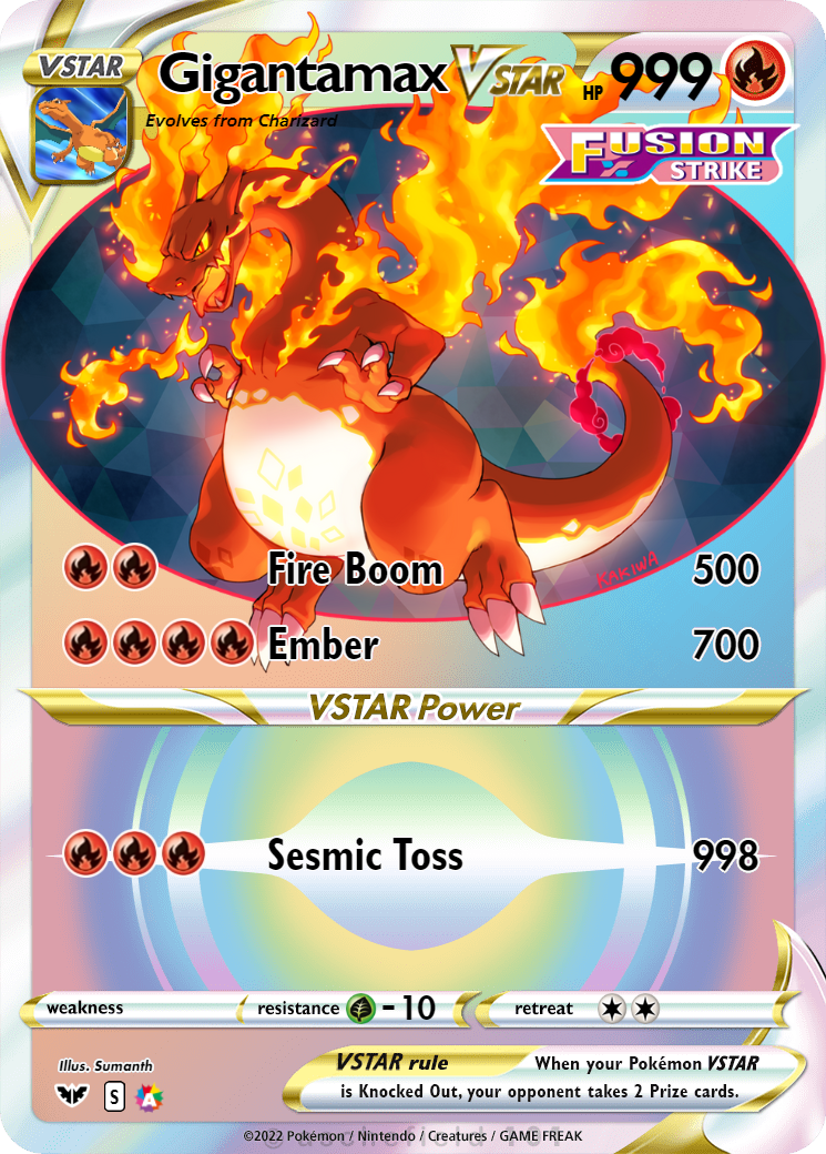 Gigantamax - design | Pokécardmaker.net
