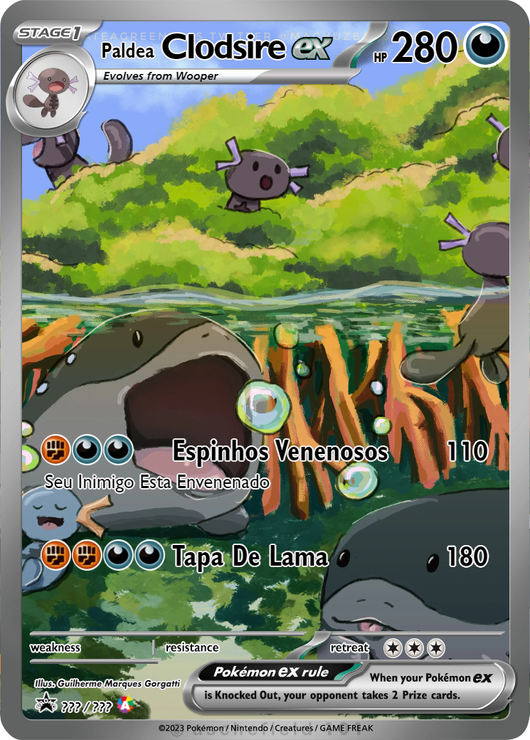 Clodsire - dino3 | Pokécardmaker.net