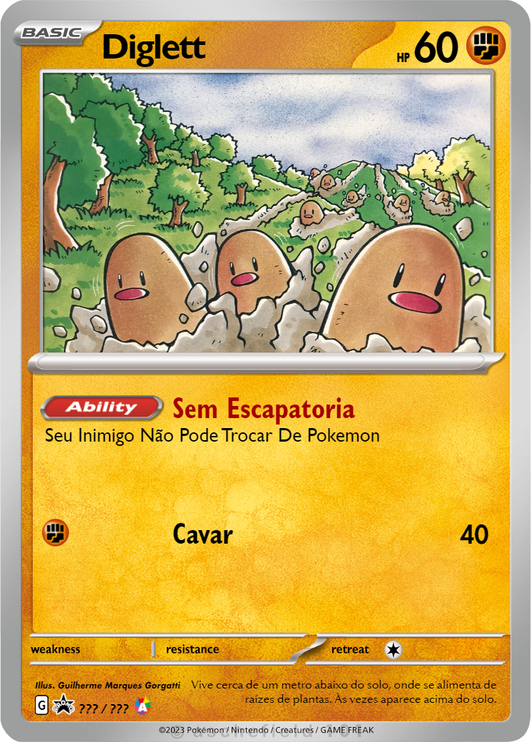 Diglett - dino3 | Pokécardmaker.net