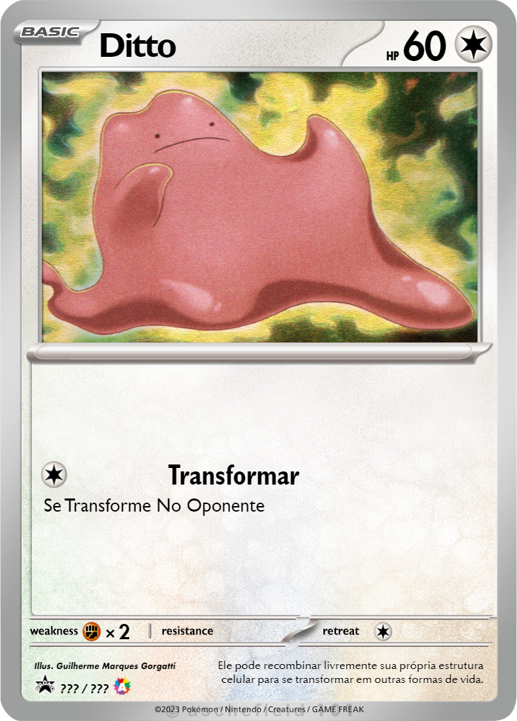 Ditto - dino3 | Pokécardmaker.net