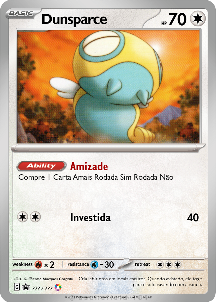 Dunsparce - dino3 | Pokécardmaker.net